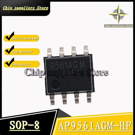 20PCS 100PCS// AP9561AGM HF SOP 8 SOP8 9561AGM MOS 전계 효과 트랜지스터 Nwe 미세 ...