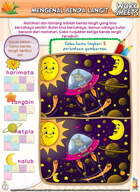 Mengenal Benda Langit Ebook Anak