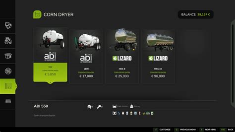 Corn Dry Production V1003 Fs25 Mod Farming Simulator 22 Mod