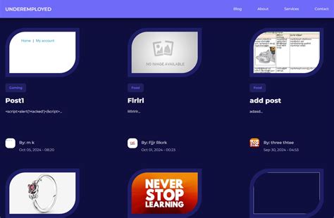 PHP MySQL Free Blog Website With Admin Panel Underemployed Iworkable