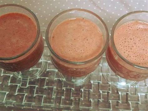 Recette Smoothie Aux Fruits Facile Les Recettes De Smoothie Aux