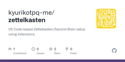 Github Kyurikotpq Mezettelkasten Vs Code Based Zettelkastensecond Brain Setup Using Extensions