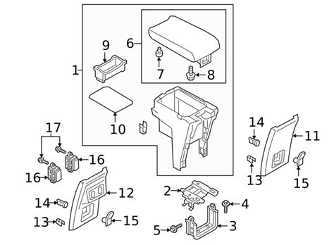 Mitsubishi Eclipse Cross Floor Console C Ha