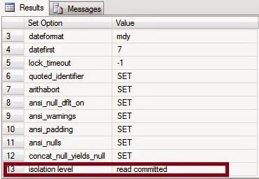 Microsoft SQL Server Knowledge Bank Isolation Level Of MS SQL Server