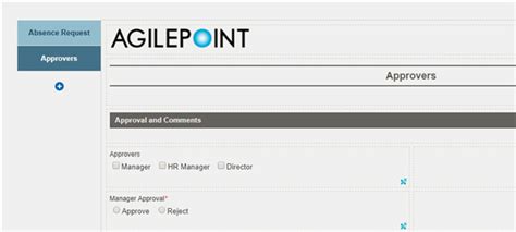 Example Configure The Radio Button For Parallel Manager Approval