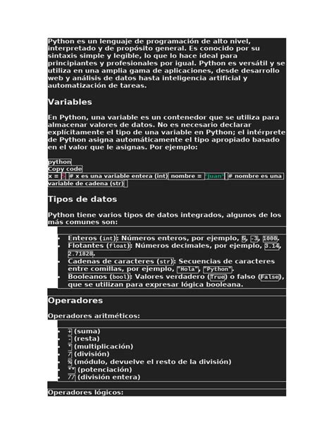 proyecto final pdf python lenguaje de programación objeto informática