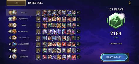 Lucky Hyper Roll Rteamfighttactics