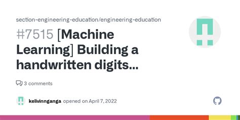 Machine Learning Building A Handwritten Digits Classification Model