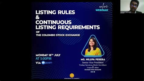 Cse Listing Rules And Continuous Listing Requirements Department Of Commerce