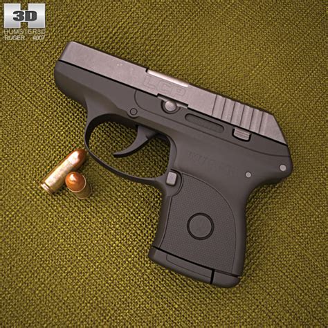 Ruger Lcp 3d Model Weapon On Hum3d