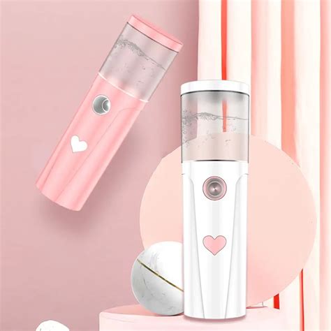 나노 미스트 분무기 얼굴 냉각 얼굴 분무기 Usb 충전식 휴대용 가습기 여성 미용 보습 스킨 케어 도구 30ml