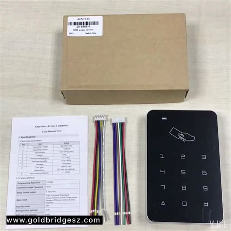 Khz Rfid Card Access Control Kit Standalone Rfid Door Access Control