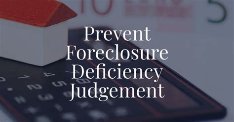 Prevent Foreclosure Deficiency Judgment Facing Foreclosure Houston Texas
