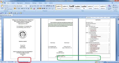 Cara Membuat Halaman Di Word Romawi Dan Angka Info Ca Vrogue Co