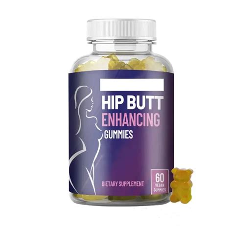 Private Label Bbl Booty Gummies Hip Big Butt Enlargement Gummies