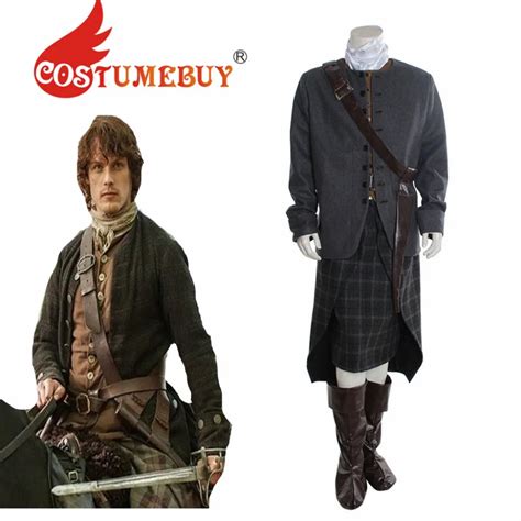 Costumebuy Outlander Claire Randall Cosplay Costme Outlander Jamie