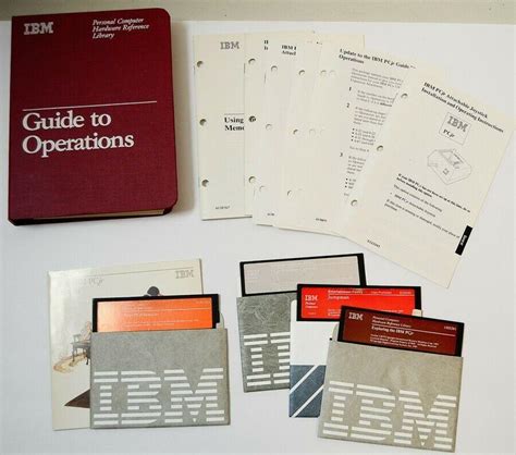 Ibm Pcjr Guide To Operations Discs Sampler Jumpman Memory Options