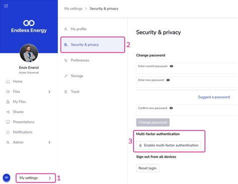 Enable Multi Factor Authentication Mfa