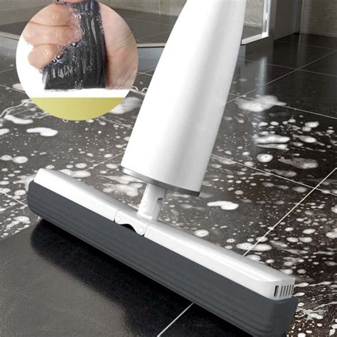 Automatic Self Wringing Mop Flat Top Kitchen Gadget
