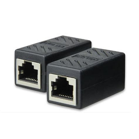 Female To Female Cat6 Network LAN Extension Adapter Connector Teakwave