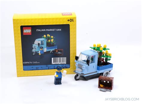 Lego Italian Riviera And Italian Market Van Gwp Now Available Jay S Brick Blog