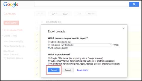 How To Export Google Contacts To CSV Or VCard AkrutoSync