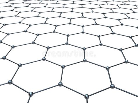 Carbon Nanotube Structure Stock Illustration Illustration Of Atom