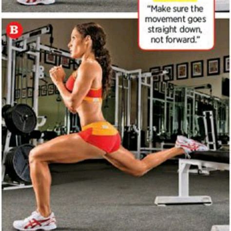 Split Squat By Jan D Exercise How To Skimble Workout Trainer