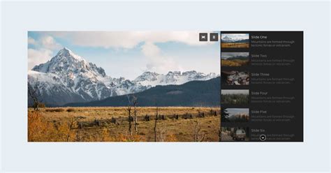 Vertical Thumbnail Slider With Autoplay — Smart Slider