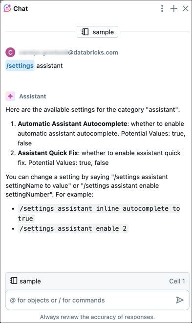 enable and try databricks assistant databricks on aws