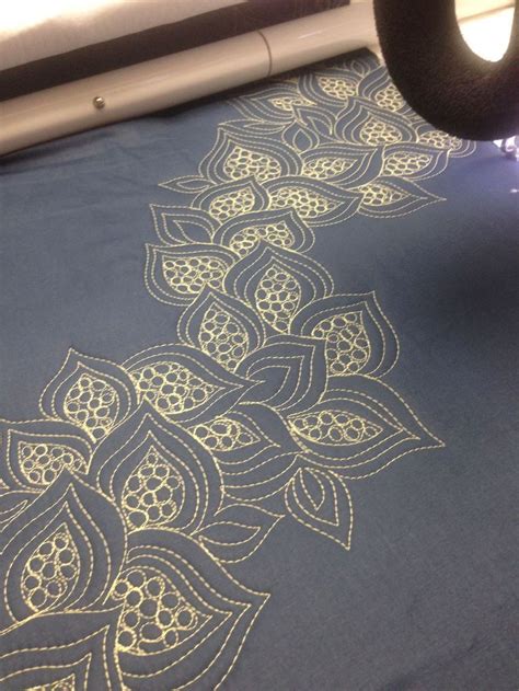 17 Best Continuous Line Quilt Patterns Images On Pinterest Longarm