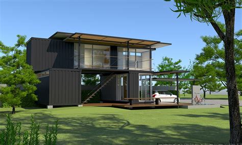 บ้านสองชั้น จากตู้คอนเทนเนอร์ Magicbloc Container