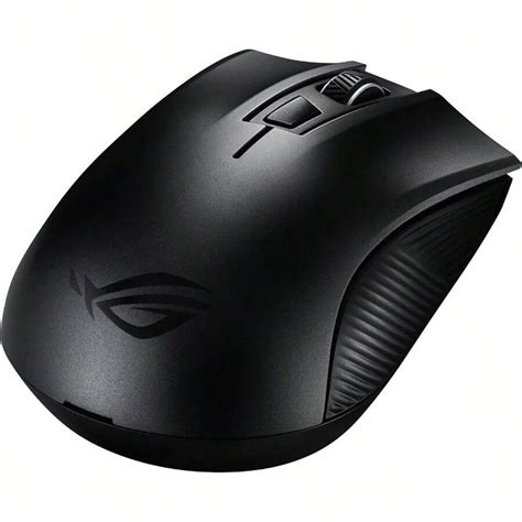 Asus Rog Strix Carry Ergonomic Optical Gaming Mouse With Dual 24 Ghz