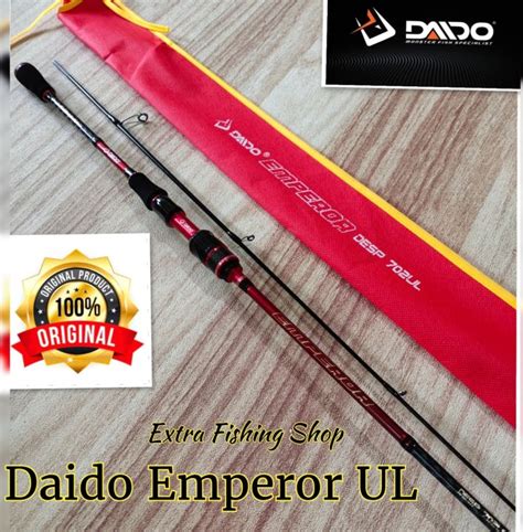 Joran Daido Emperor 662 702 UL Lentur Gratis Packing Paralon
