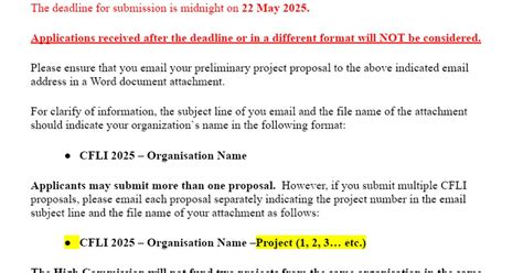 Cfli Preliminary Application Dhaka En Docx Stéphanie St Laurent Brassard