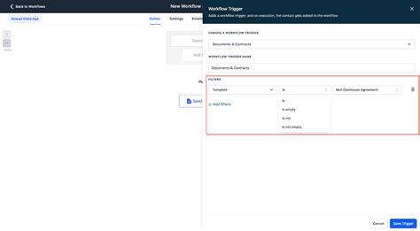 documents and contracts trigger inside workflows highlevel support portal