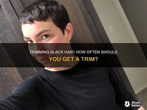 Trimming Black Hair How Often Should You Get A Trim Shunsalon
