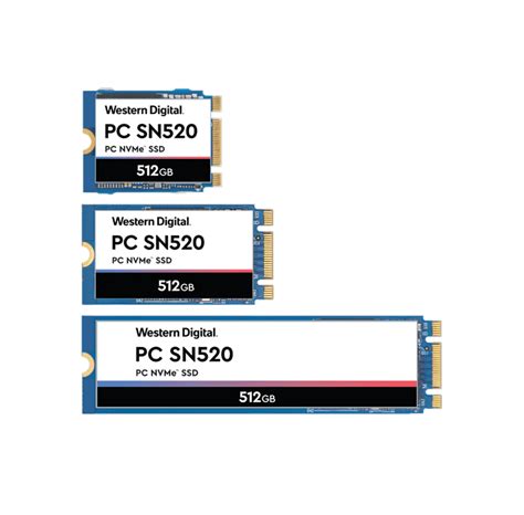 WD PC SN520 NVMe M.2 2230 SSD - 512GB SSD - 512 GB - M.2 2230 - PCI ...