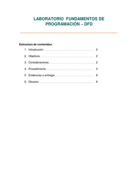 construir algoritmos con dfd pdf algoritmos programación de computadoras
