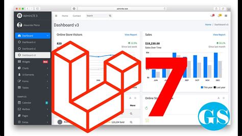 Integrar Laravel 7 Con Plantilla Adminlte 24 Fácil Y Rápido Youtube