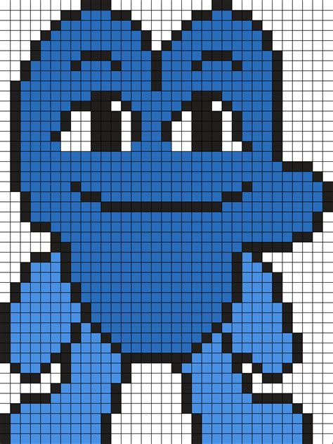 Four BFB Perler Bead Pattern Bead Sprites Characters Fuse Bead Patterns