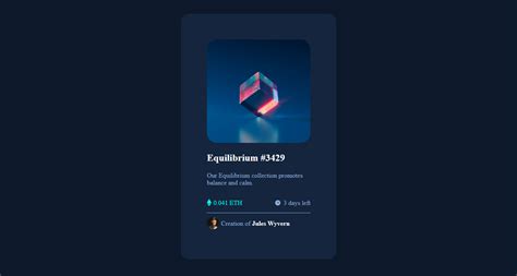 Nft Card Index Html At Main Ditsk Nft Card Github