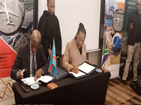 RDC Afrique du Sud signature des accords de coopération dans le