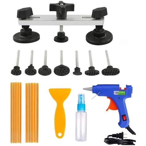 Kit d outils de réparation de Dent sans Peinture Extracteur de Retrait