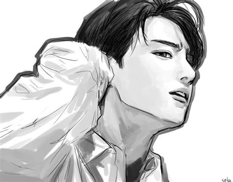 Jungkook Bts Art 그림 그리기 그림 전 정국