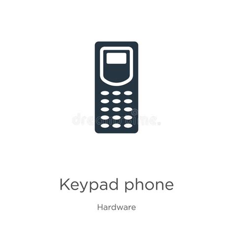 Keypad Icon Logo Vector Symbol Isolated On White Background Stock Illustration Illustration Of