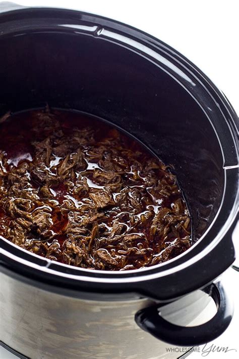 Chipotle Beef Barbacoa Recipe Copycat In A Slow Cooker Crock Pot