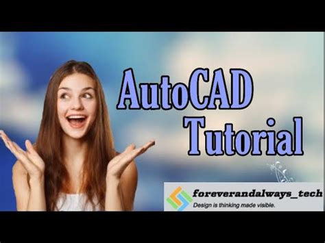 AutoCAD Introduction Class AutoCAD Tutorial For Beginner Video Series YouTube