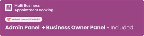 Multi Business Appointment Booking Marketplace SaaS System Backend