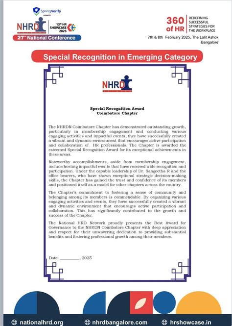 Nhrd Anothermilestone Nationallevel Nationalnhrdconference Nhrd